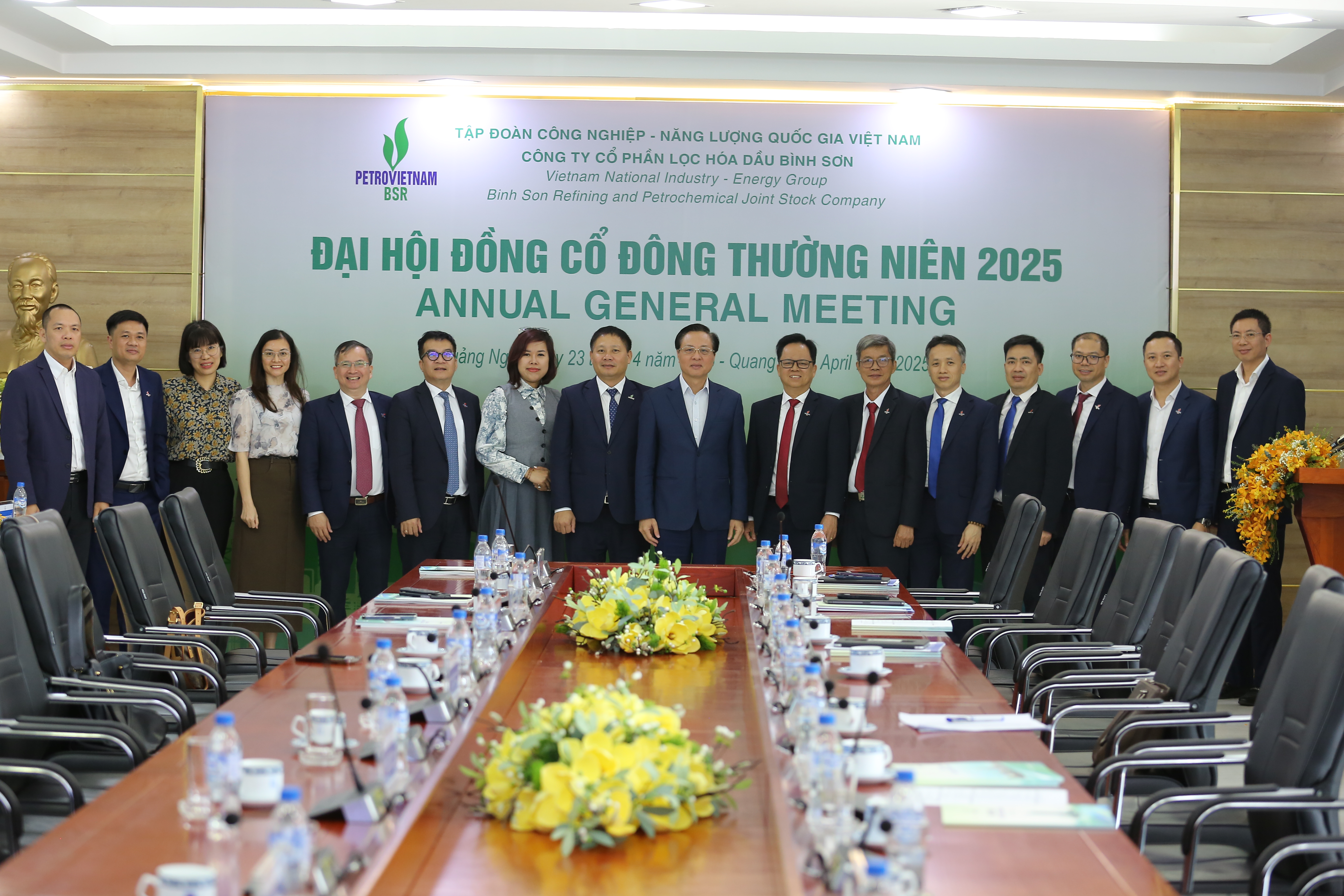 BSR tổ chức Đại hội đồng cổ đông thường niên 2025 - Công ty Cổ phần Lọc Hóa Dầu Bình Sơn