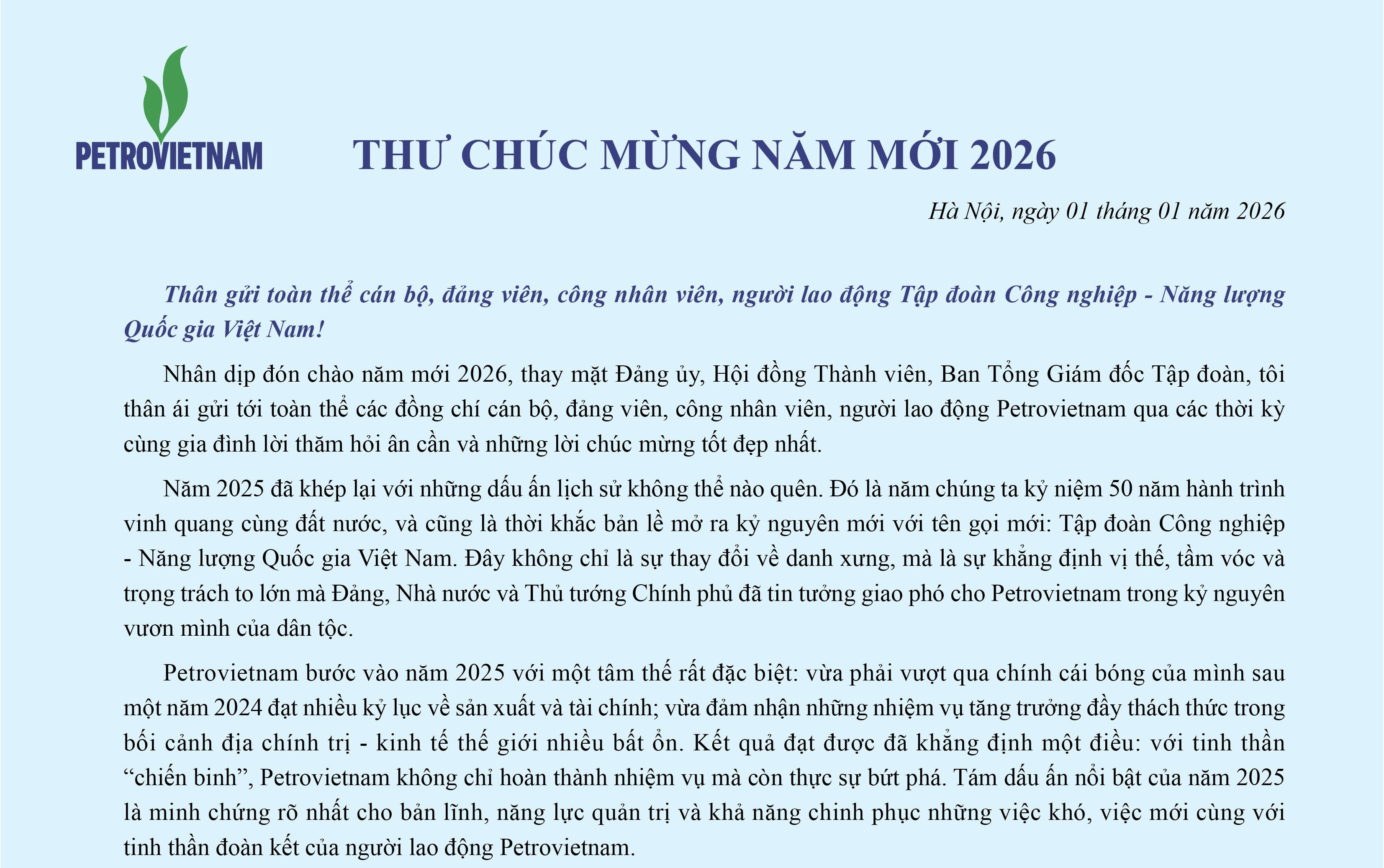 THÔNG SỐ CHẤT LƯỢNG MÔI TRƯỜNG NHÀ MÁY LỌC DẦU DUNG QUẤT NGÀY 05/1/2026 ...
